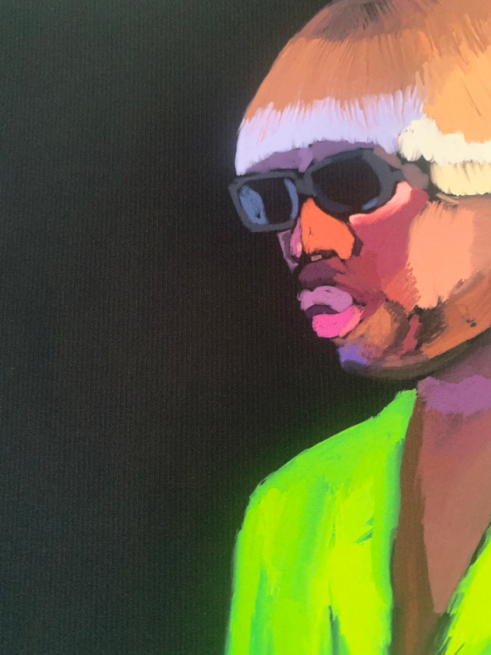 Tyler the Creator Art Print Igor Earfquake Fan Art | Etsy