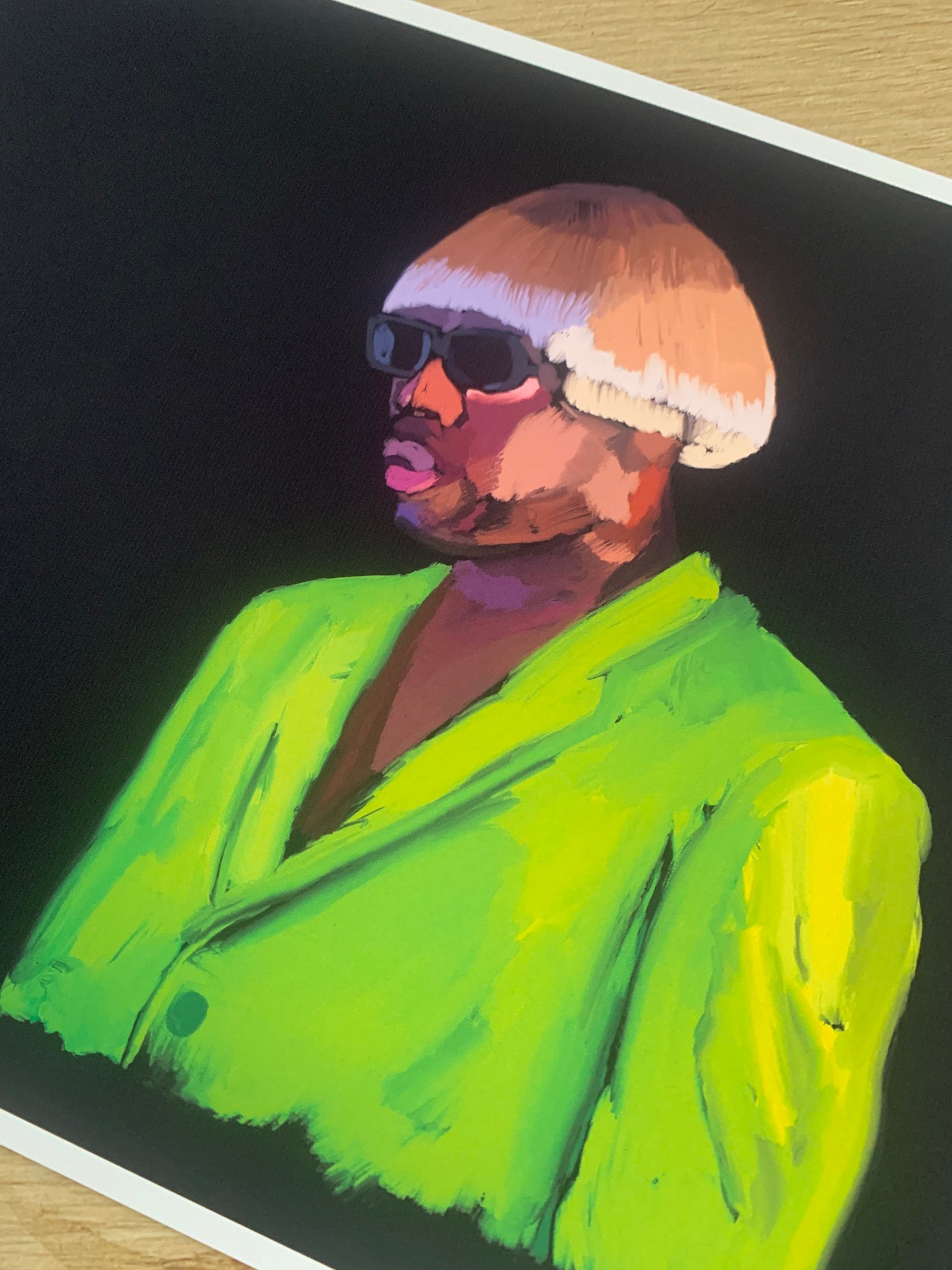 Tyler the Creator Art Print Igor Earfquake Fan Art | Etsy