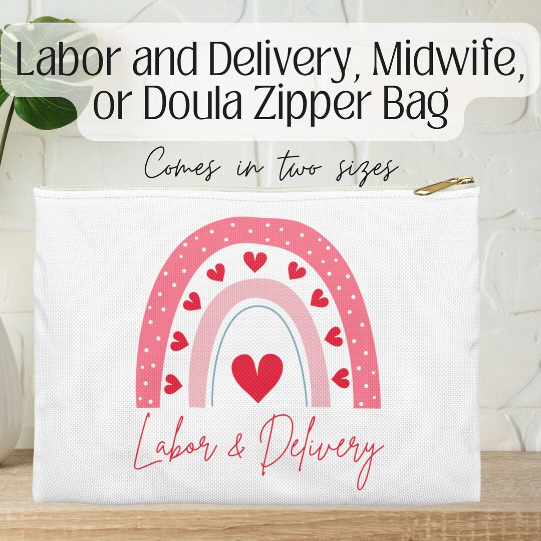 Labor and Delivery Zipper Pouch-baby Catcher-birth Worker-doula Gift ...
