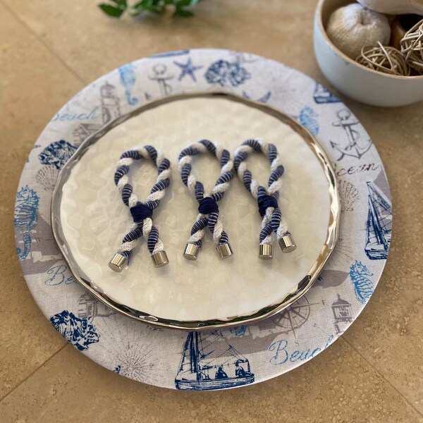 Nautical Napkin Ring - Etsy