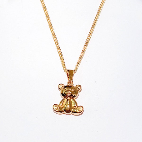 Bear Necklace - Etsy