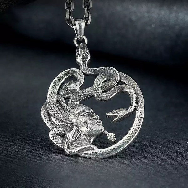 Medusa Necklace - Etsy