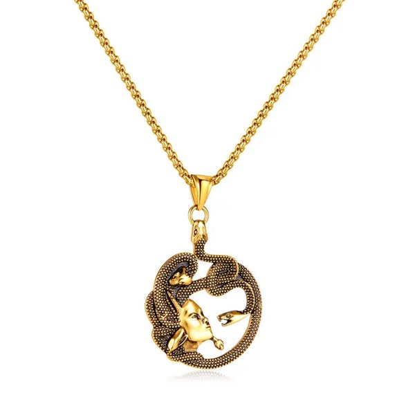 Medusa Chain Men - Etsy
