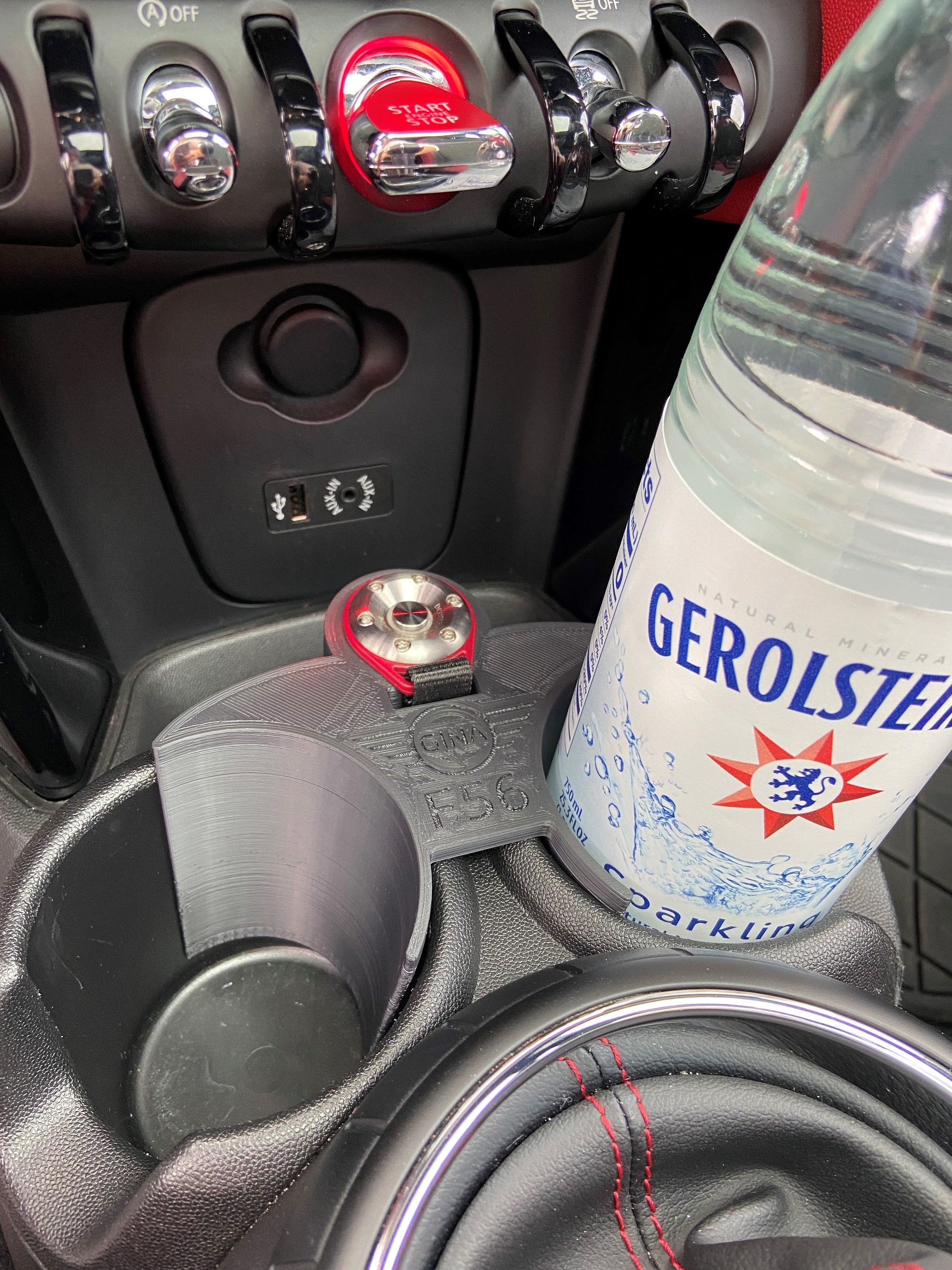 Mini Cooper JCW Exhaust Button Holder - Etsy