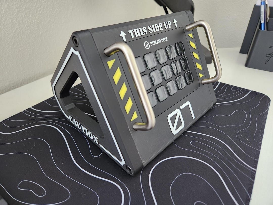 Stream Deck MK.2 Stand With Custom Text/logo - Etsy
