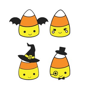Cute Candy Corn SVG Halloween Fall Digital Halloween Decor Classroom ...