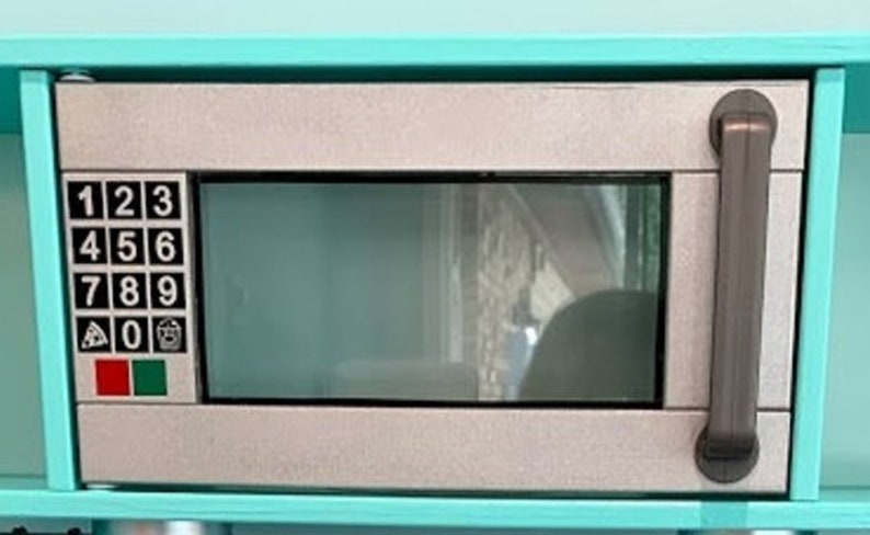 Ikea Microwave Numbers SVG Dutkig Microwave Numbers Decal | Etsy