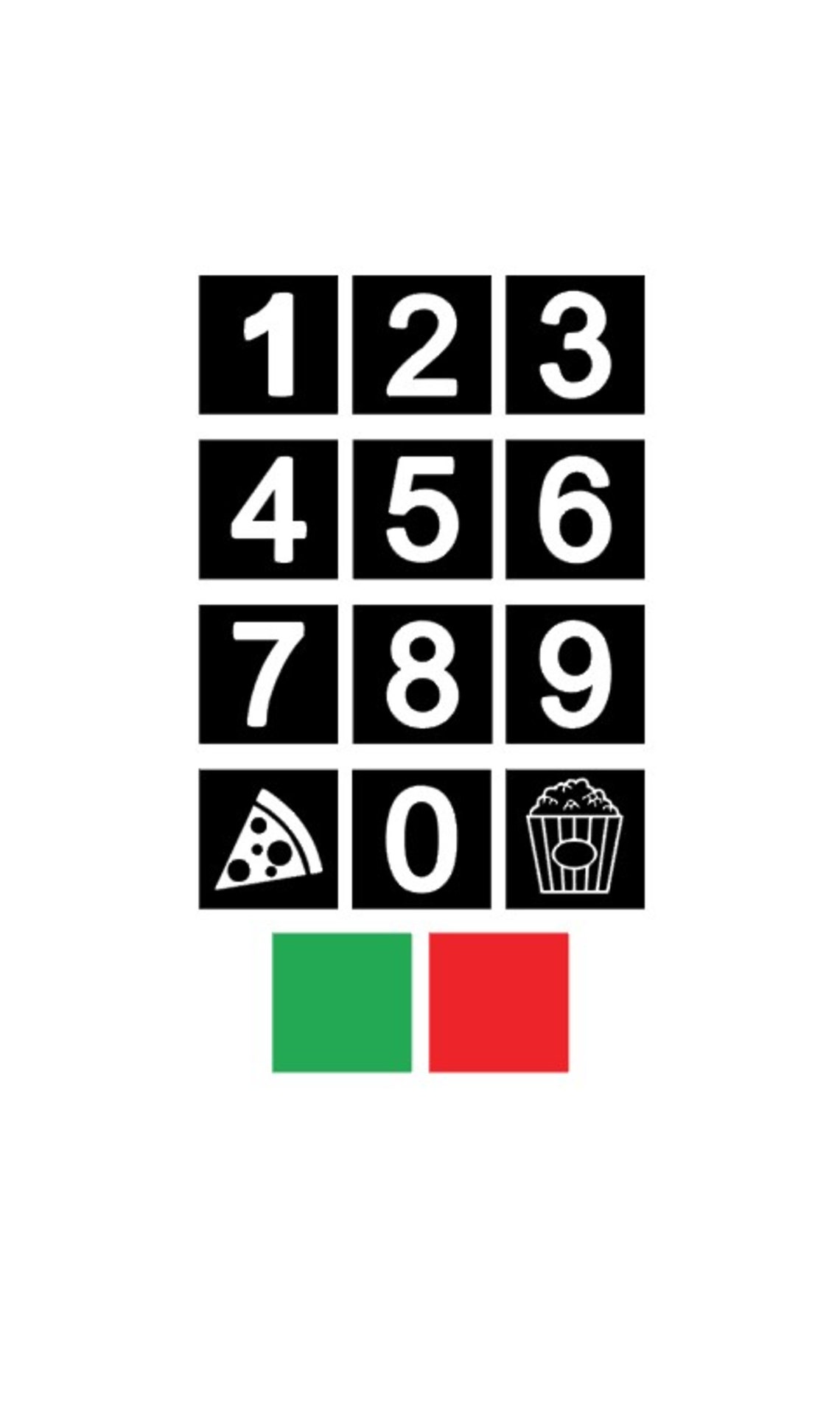 Ikea Microwave Numbers SVG Dutkig Microwave Numbers Decal | Etsy