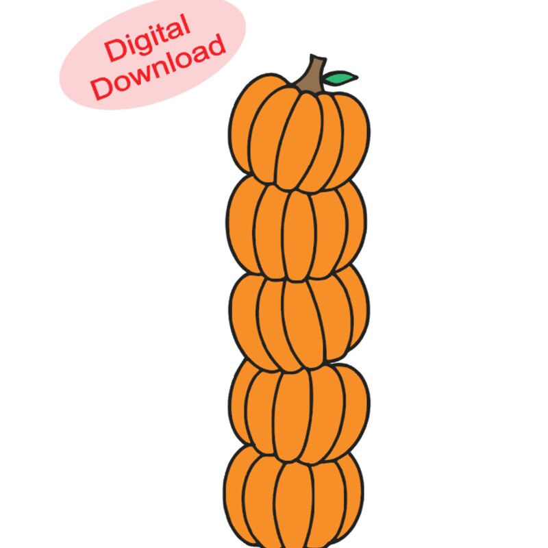 Stacked Pumpkins - Etsy