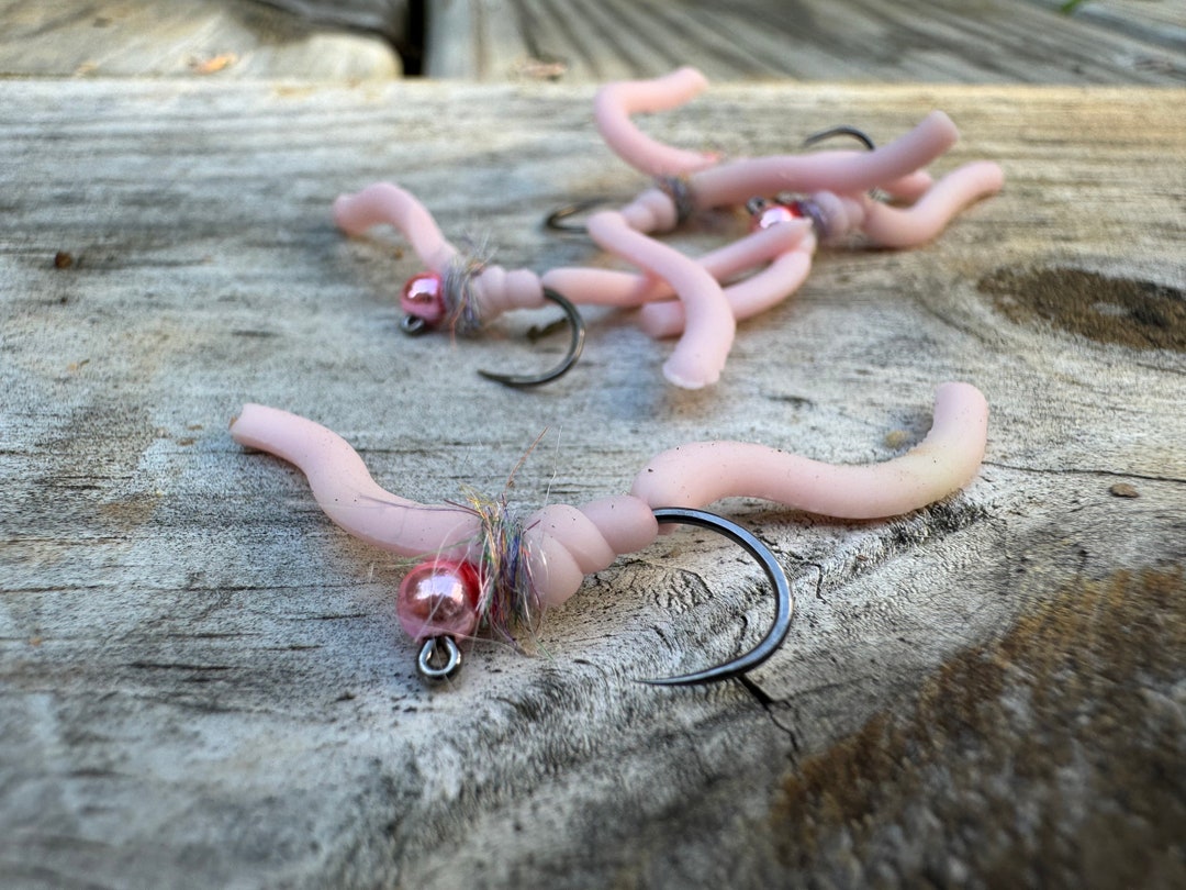 3 TUNGSTEN *limited Edition* Squirmy Worm (sz 12- Milkshake) - Etsy