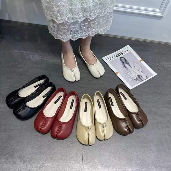 Japanese Split Toe Shoes - Etsy