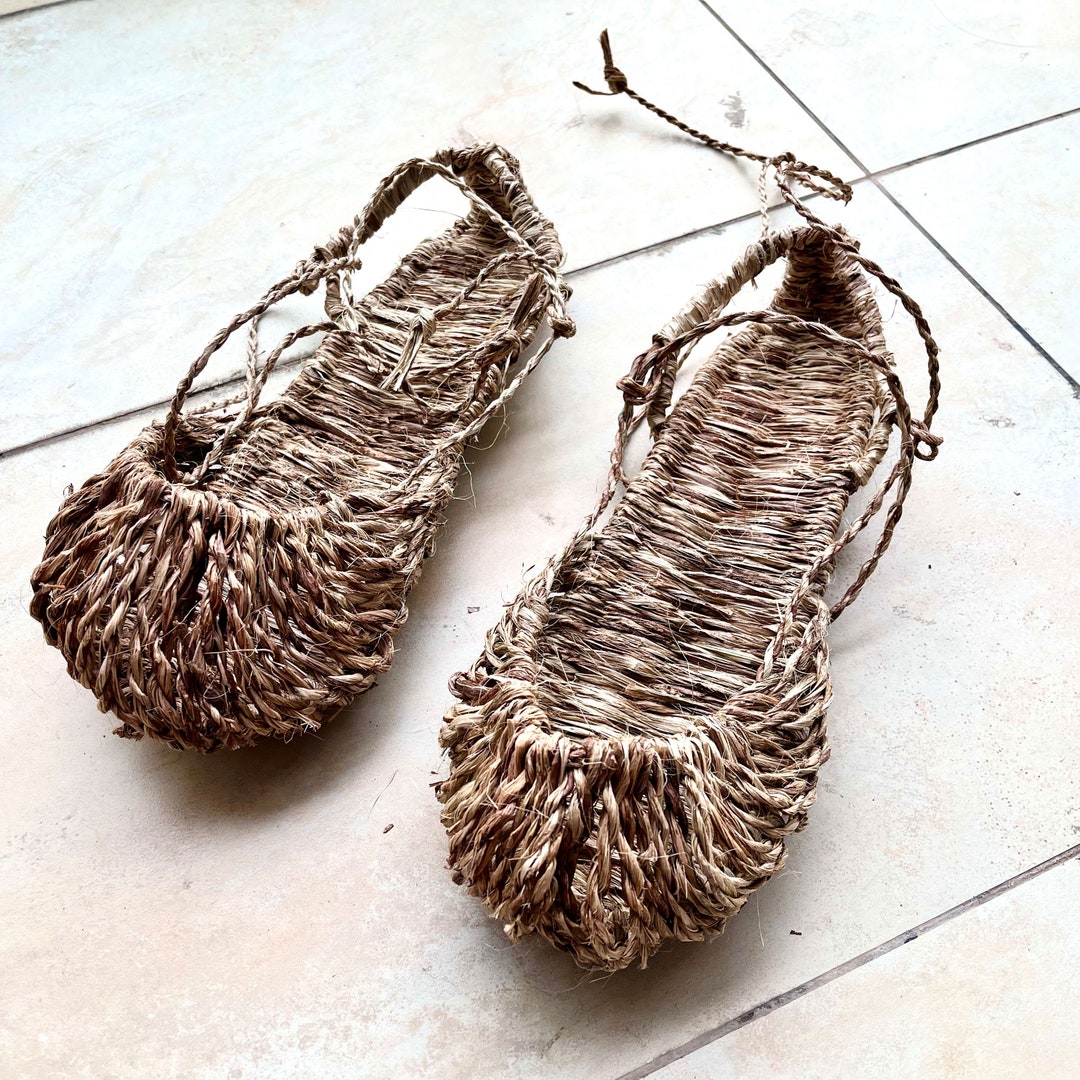 Straw Sandals, Bamboo Sandals,zori Sandals,vintage Japan Sandal,slipper ...