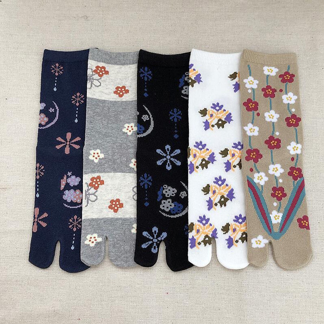 Winter Tabi Socksjapanese Style Unisex Split-toe Tabi - Etsy