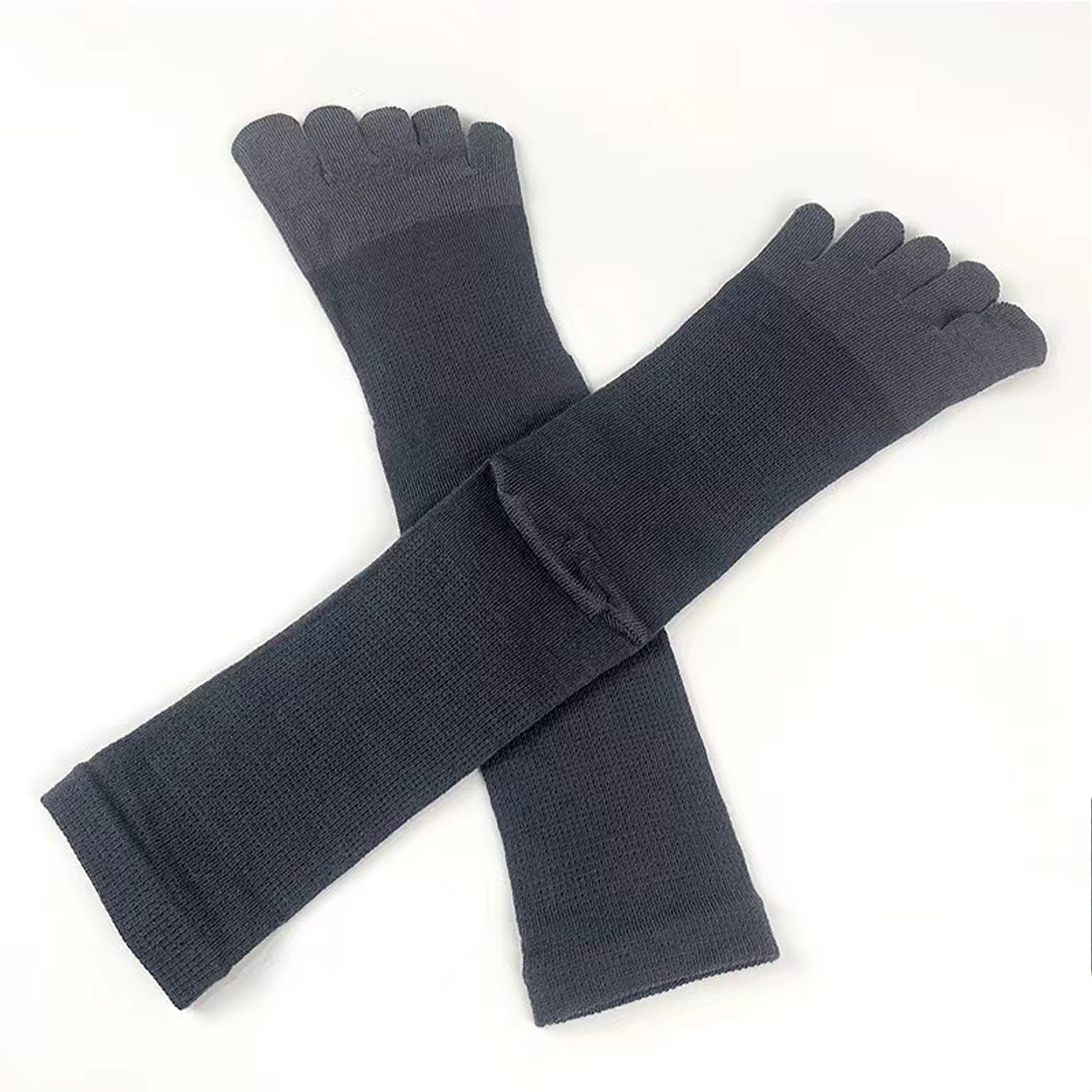 Silk Wool Toe Sockssplit-toe Tabimen's Socksfive Toes | Etsy