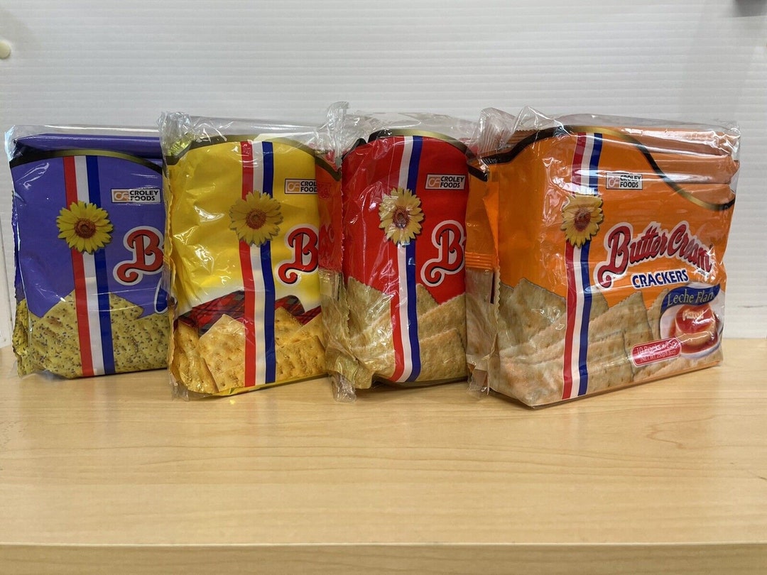 Croley Foods Buttercream Crackers ASSORTED 8.8 Oz 250g X4 - Etsy