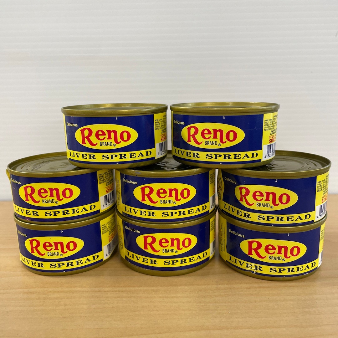 Reno Liver Spread Made in the Philippines 8 Cans - Etsy