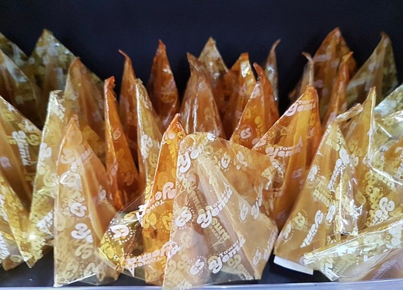 8 PCS Yema Triangle Tower Philippine Filipino Caramel Pastry - Etsy