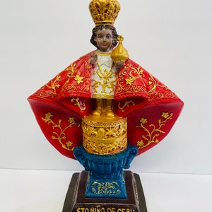 Ceramic Sto Santo Nino De Cebu Religious Statue - Etsy