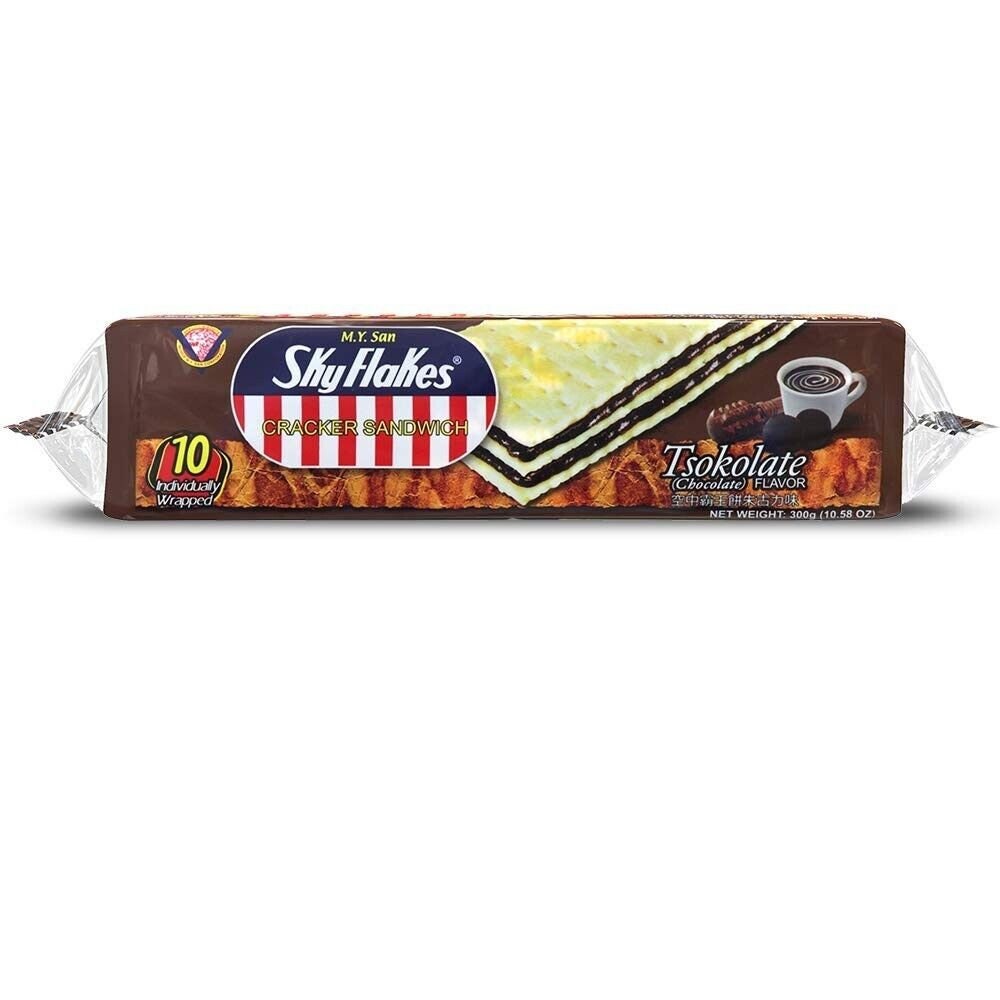 M.Y. San Sky Flakes Cracker Sandwich 4pk Sweet Mantikilya, Condensada ...