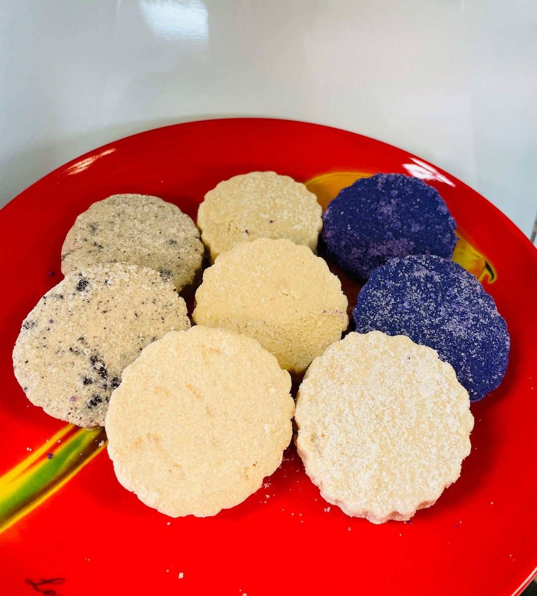 Special Polvoron 2 Each/ 8 PCS Filipino Shortbread Cookies Ube, Pinipig ...