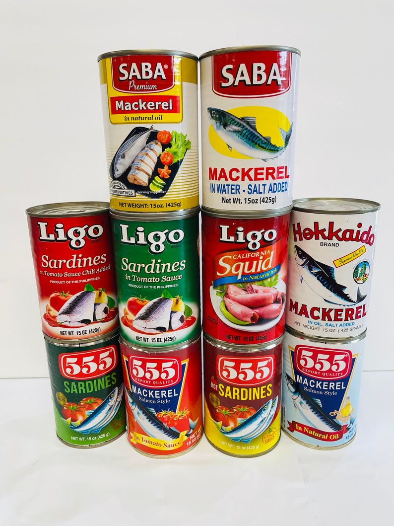 Philippines Sardines 425 Grams 555 Ligo Saba Hokkaido X - Etsy