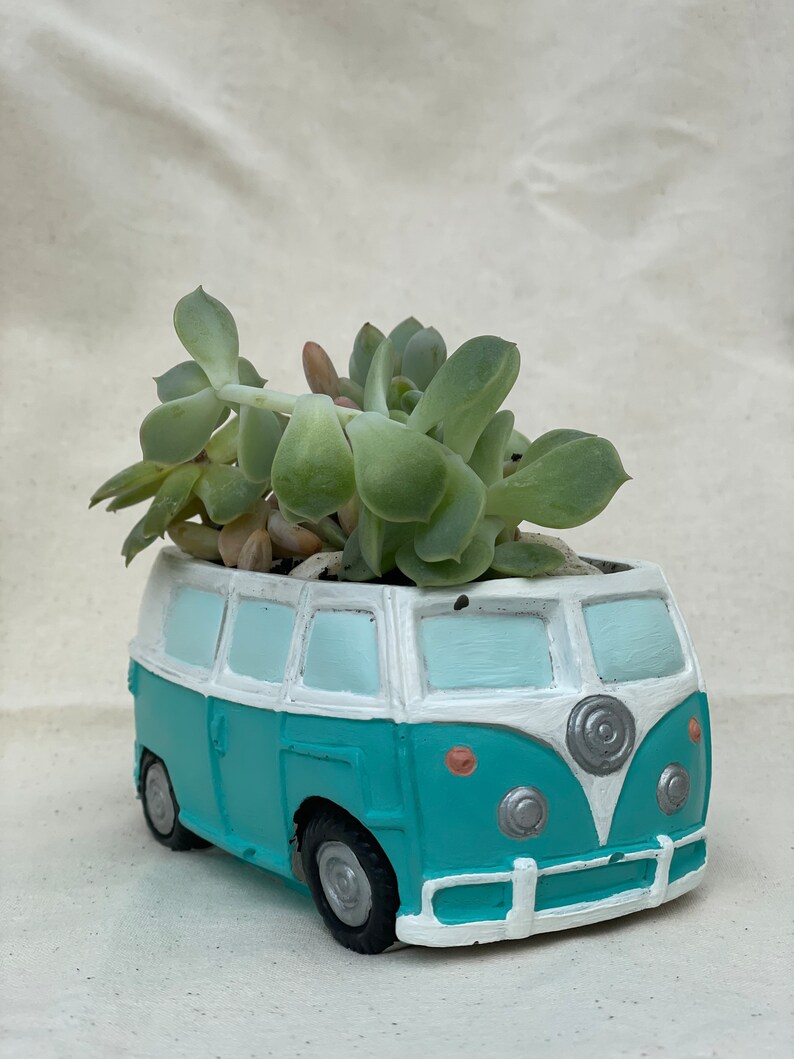 Retro Concrete Bus/van Planter - Etsy