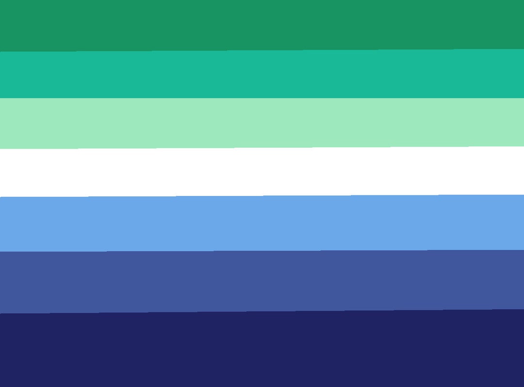 DIGITAL Gay Male Pride Flag - Etsy