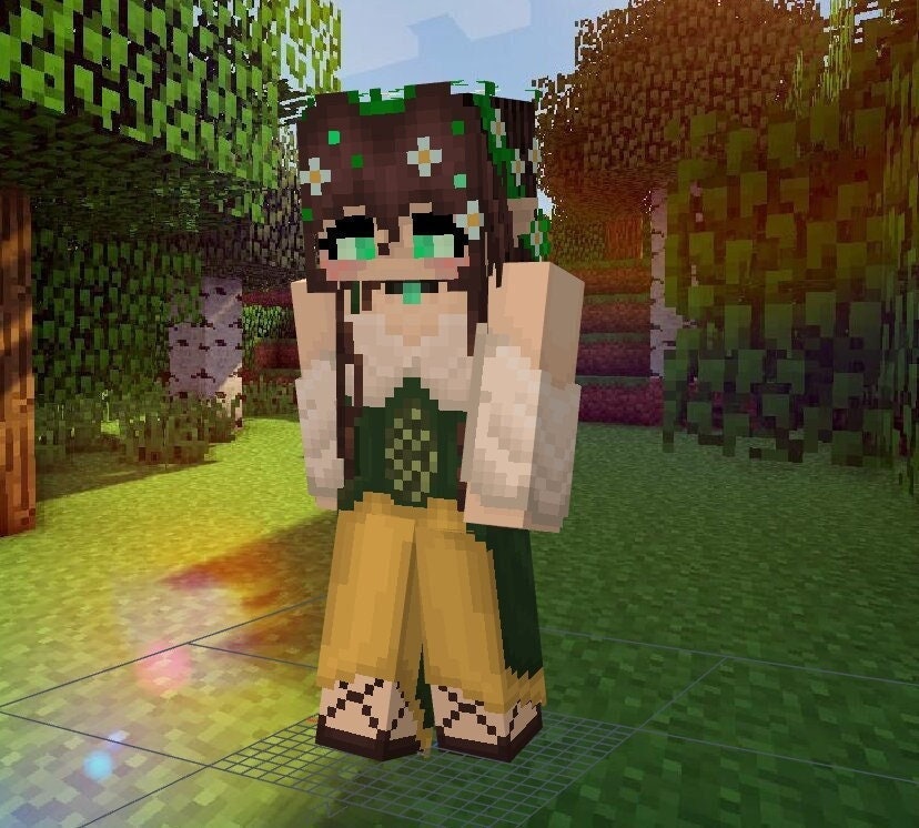 Custom Minecraft Skin Java / Bedrock / Windows Edition / 128 X 128 ...