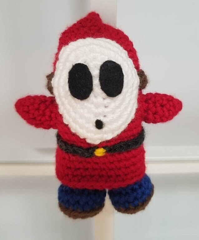 Crochet Shy Guy Pattern pattern Only, Actual Product Not Included - Etsy