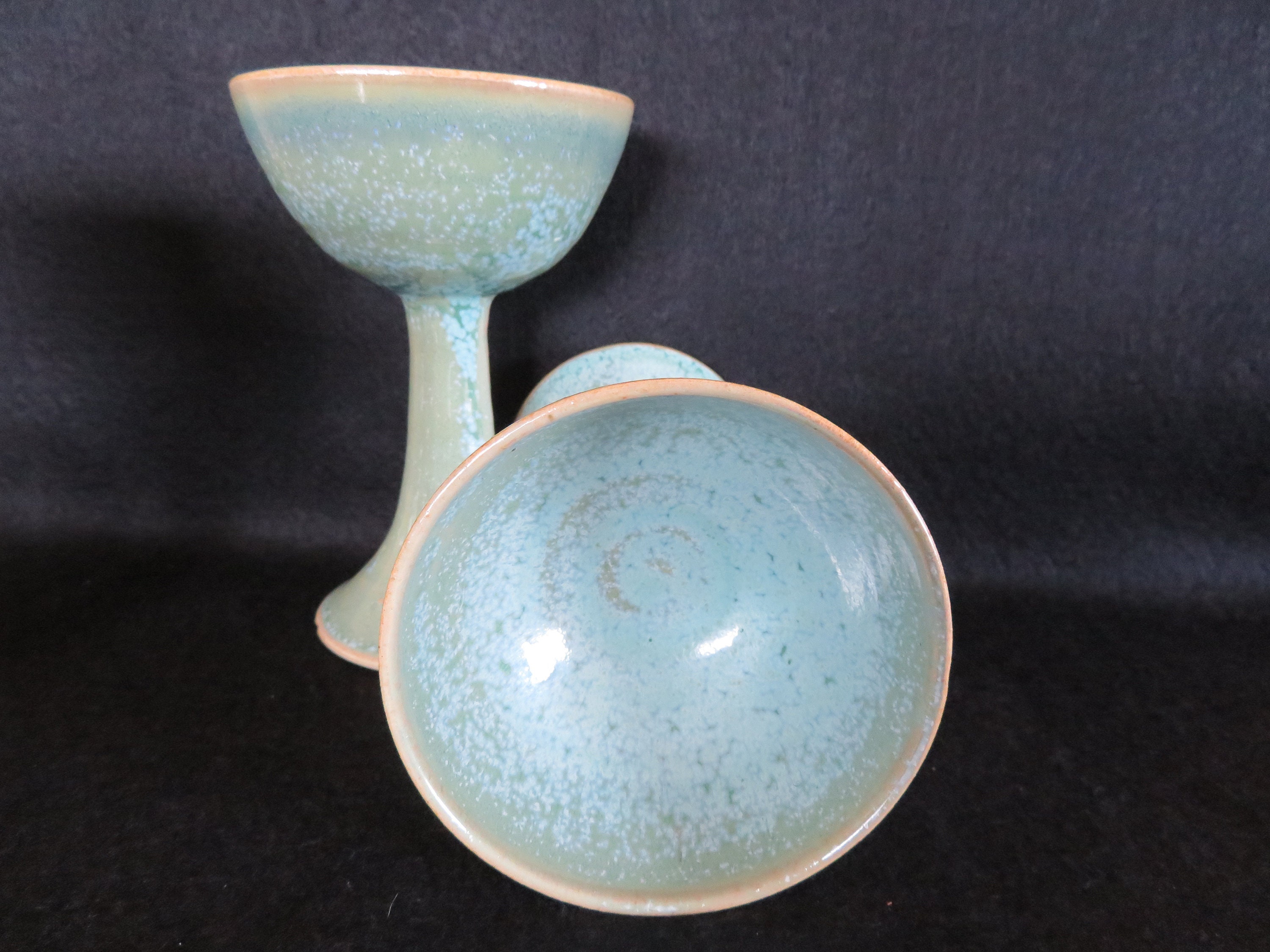 Handmade Louis Mulcahy Irish Studio Pottery Goblets Chalices - Etsy