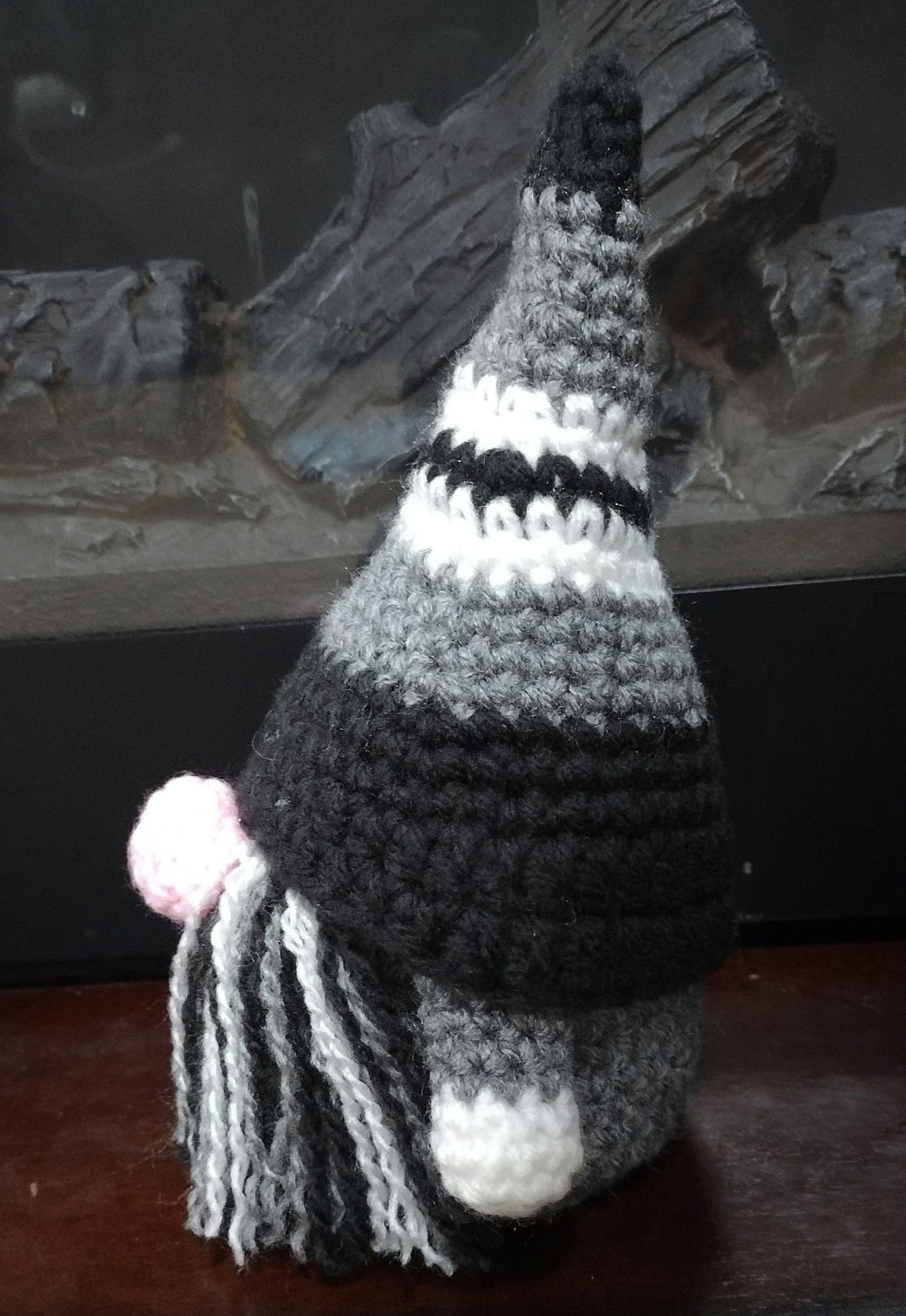 Las Vegas Raiders Inspired Handmade Crochet Gnome - Etsy