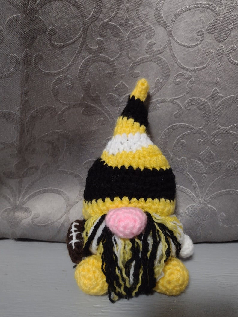 Pittsburgh Steelers Crochet Gnome - Etsy