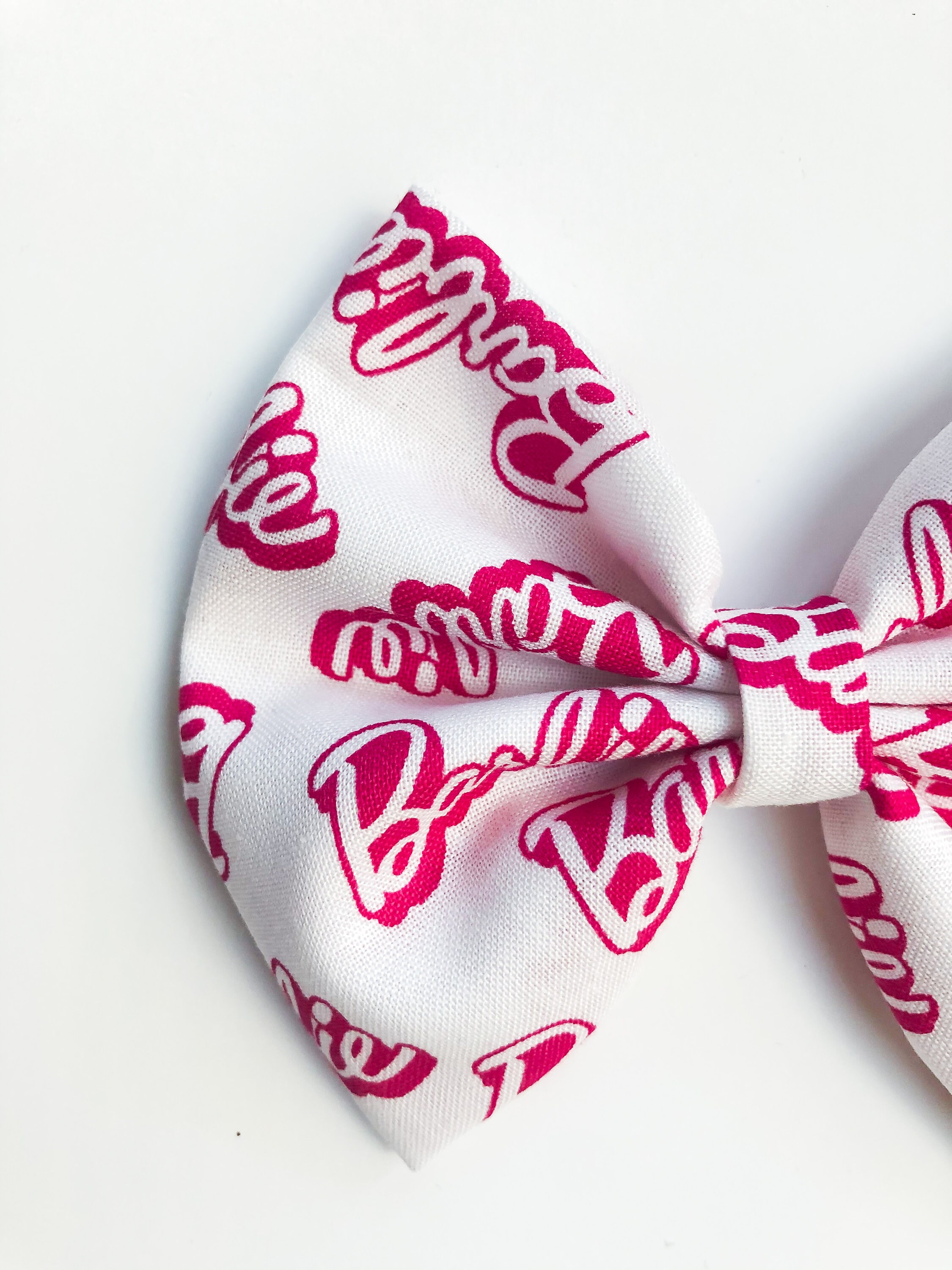 Spring Bows Set of 4 Barbie Bows Hot Pink Bow Black | Etsy