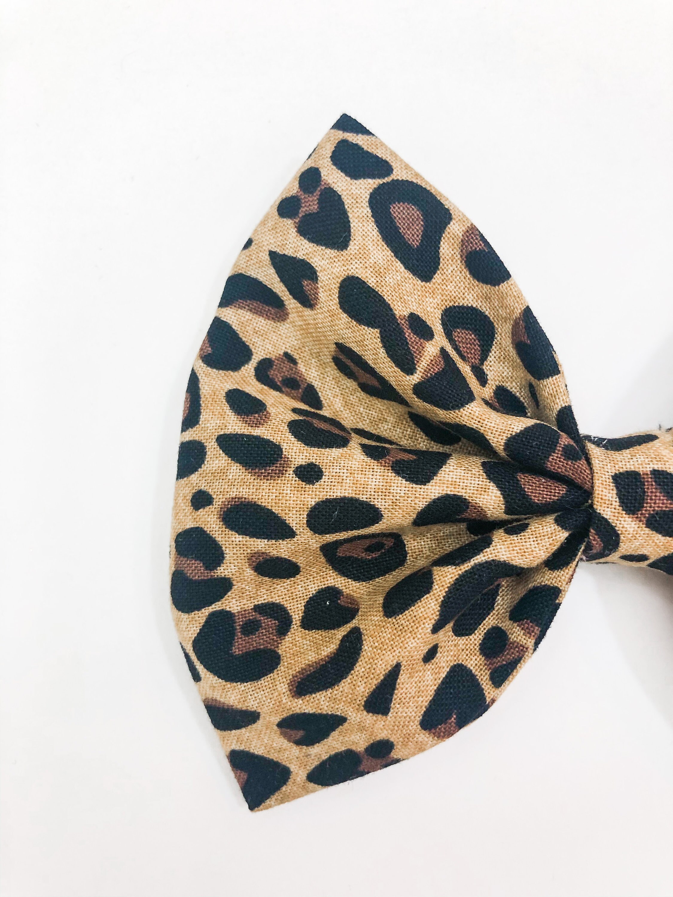 Cheetah Print Bow | Cheetah Bow | Brown Bow | Black Bow | Pattern Bow ...