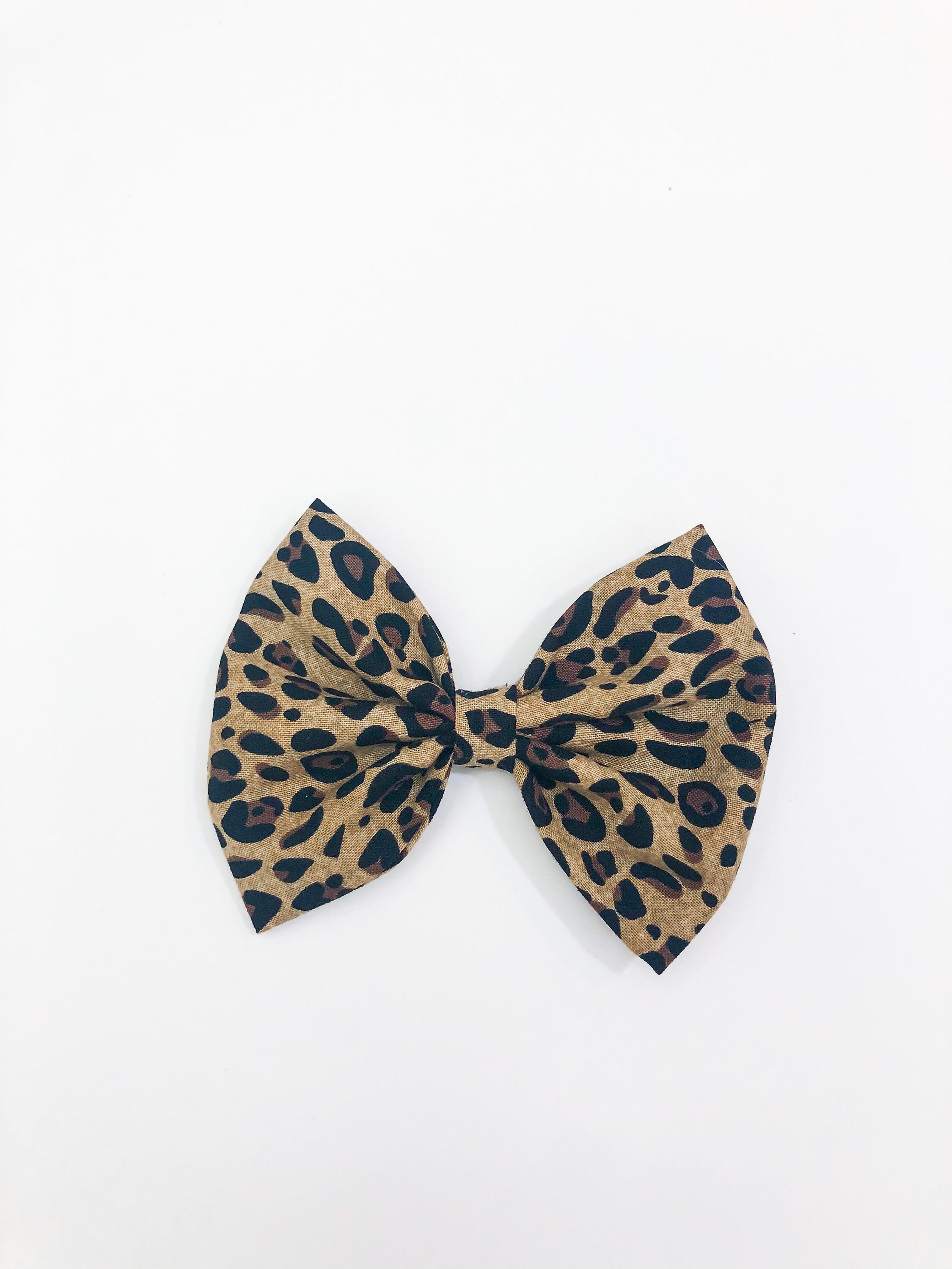 Cheetah Print Bow | Cheetah Bow | Brown Bow | Black Bow | Pattern Bow ...