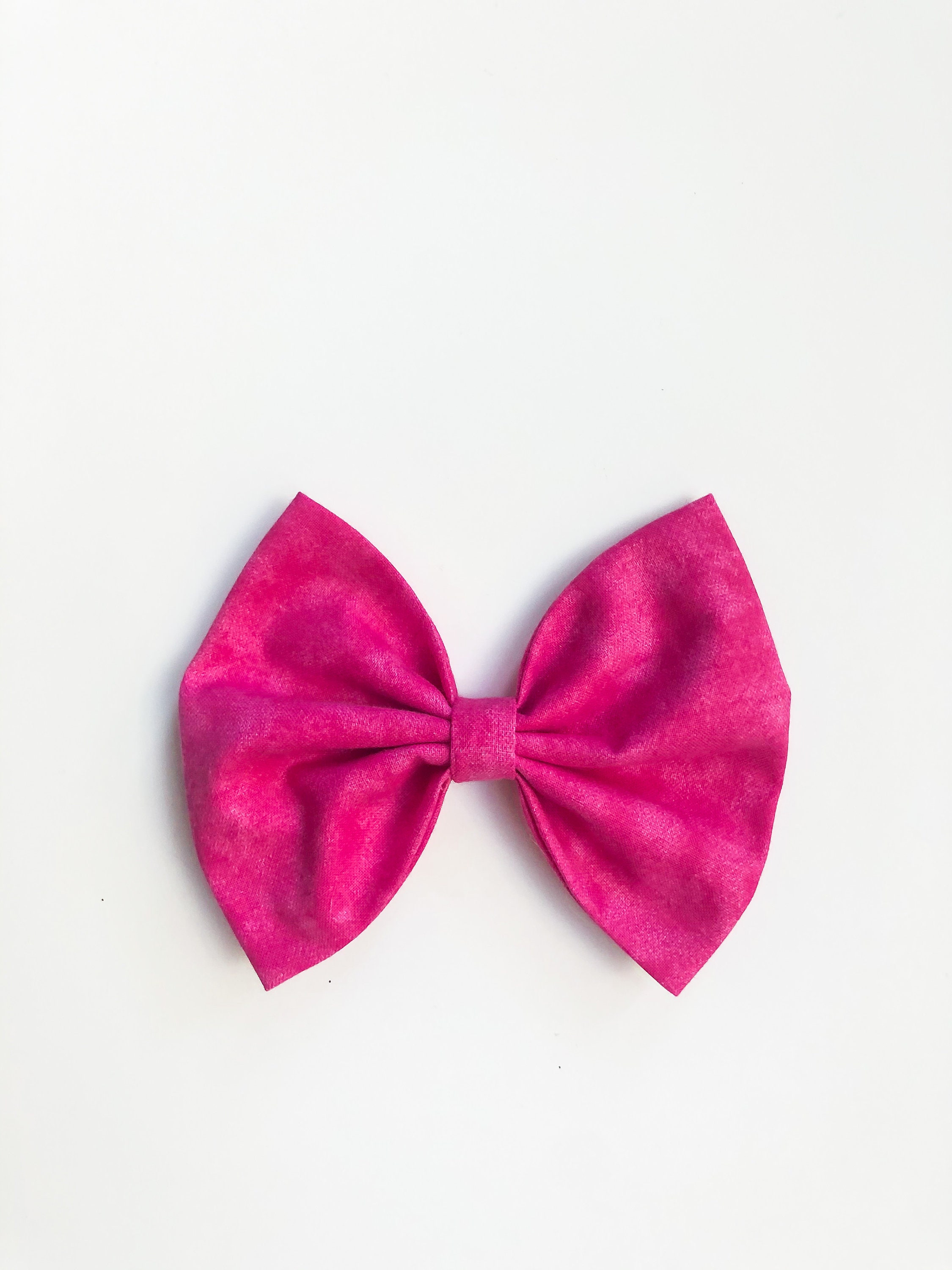 Spring Bows Set of 4 Barbie Bows Hot Pink Bow Black | Etsy