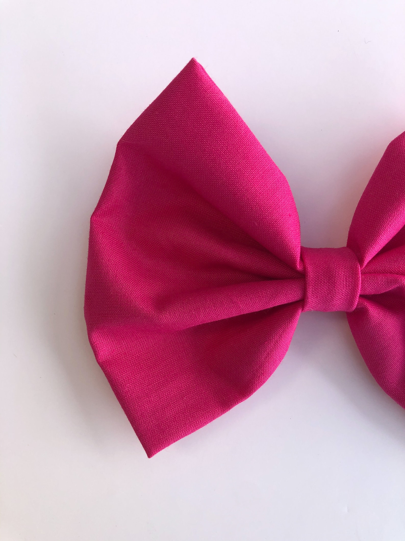 Solid Color Bows individually Sold Plain Colored Bow Pink Bow Hot Pink ...