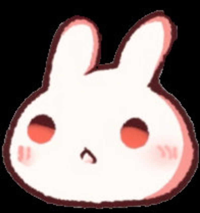 Twitch Emotes Emote Pack Streamer Discord Youtube Cute Bunny