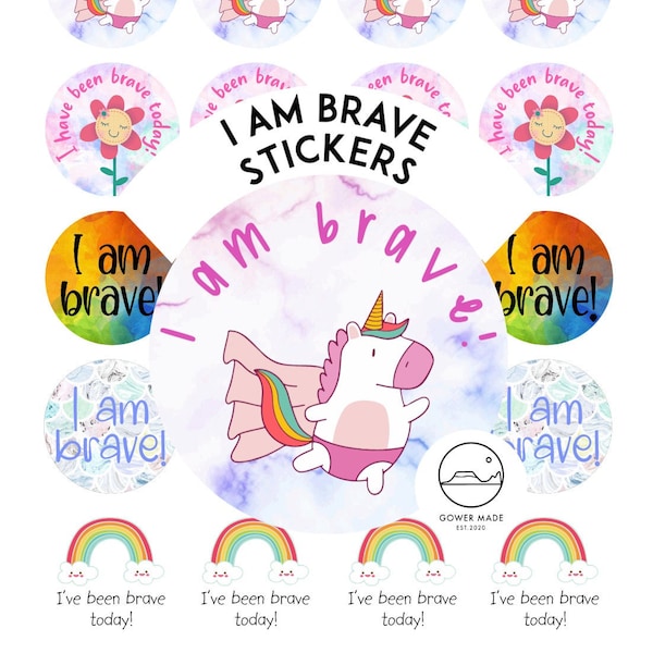 I Am Brave - Etsy