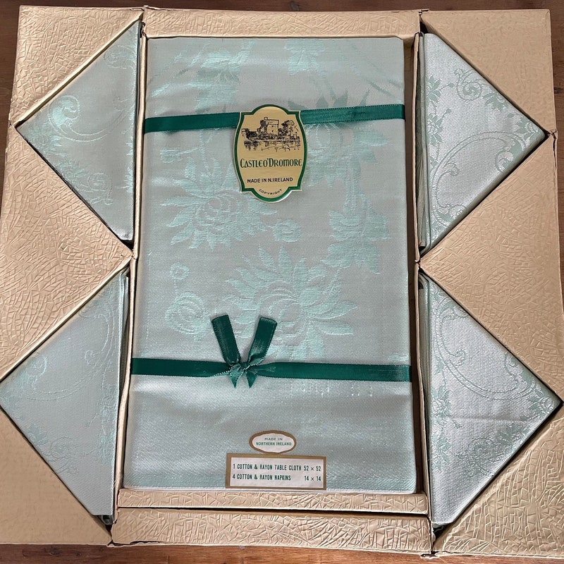 Irish Linen Tablecloth - Etsy