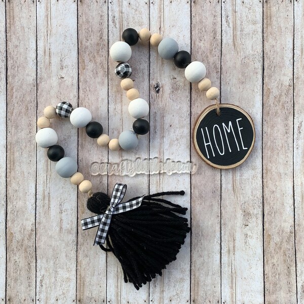 Buffalo Check Beads - Etsy