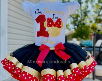Minnie Mouse Red Tutu Set - Etsy