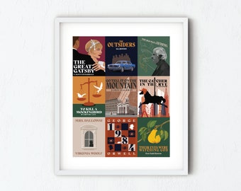 Literature Wall Art - Etsy