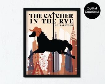 Catcher in the Rye Cover Art - Etsy
