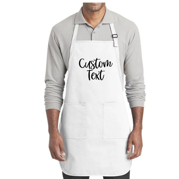 Custom Logo Apron - Etsy