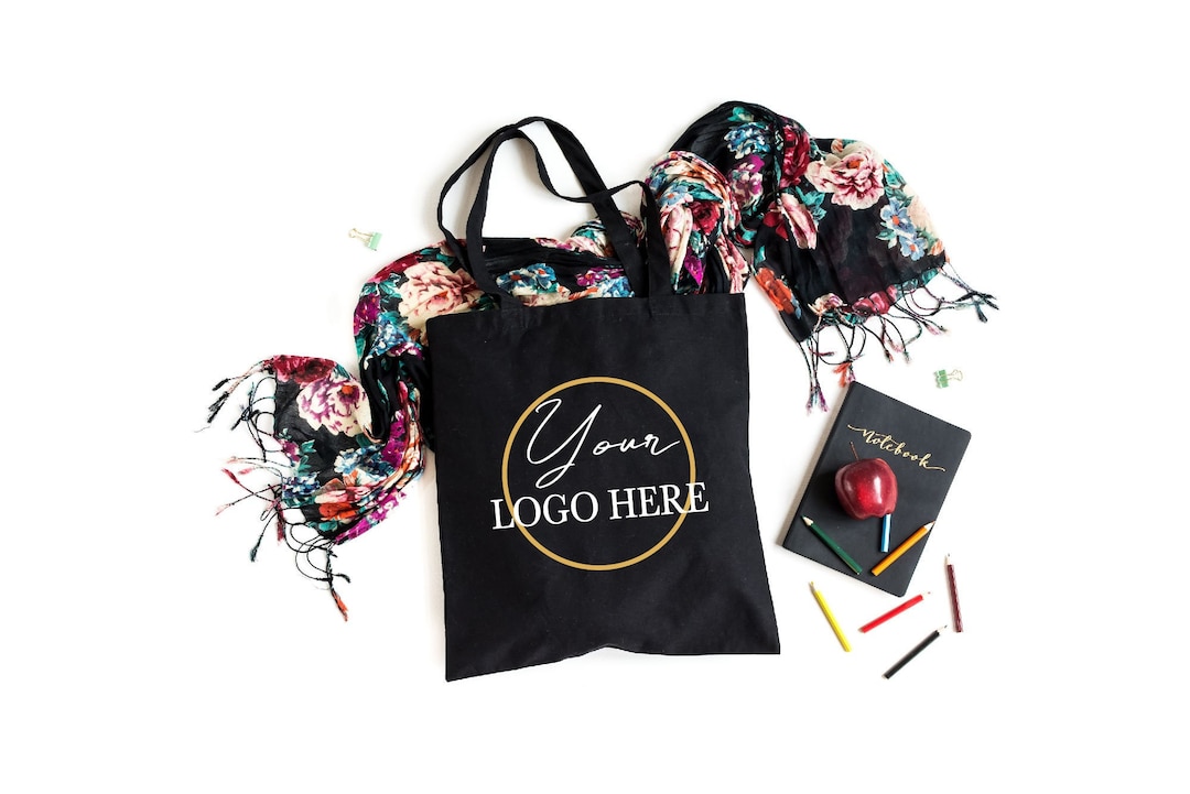 Custom Cotton Tote Bag, Logo, Custom Text Bags, Shopping Bags With Your ...