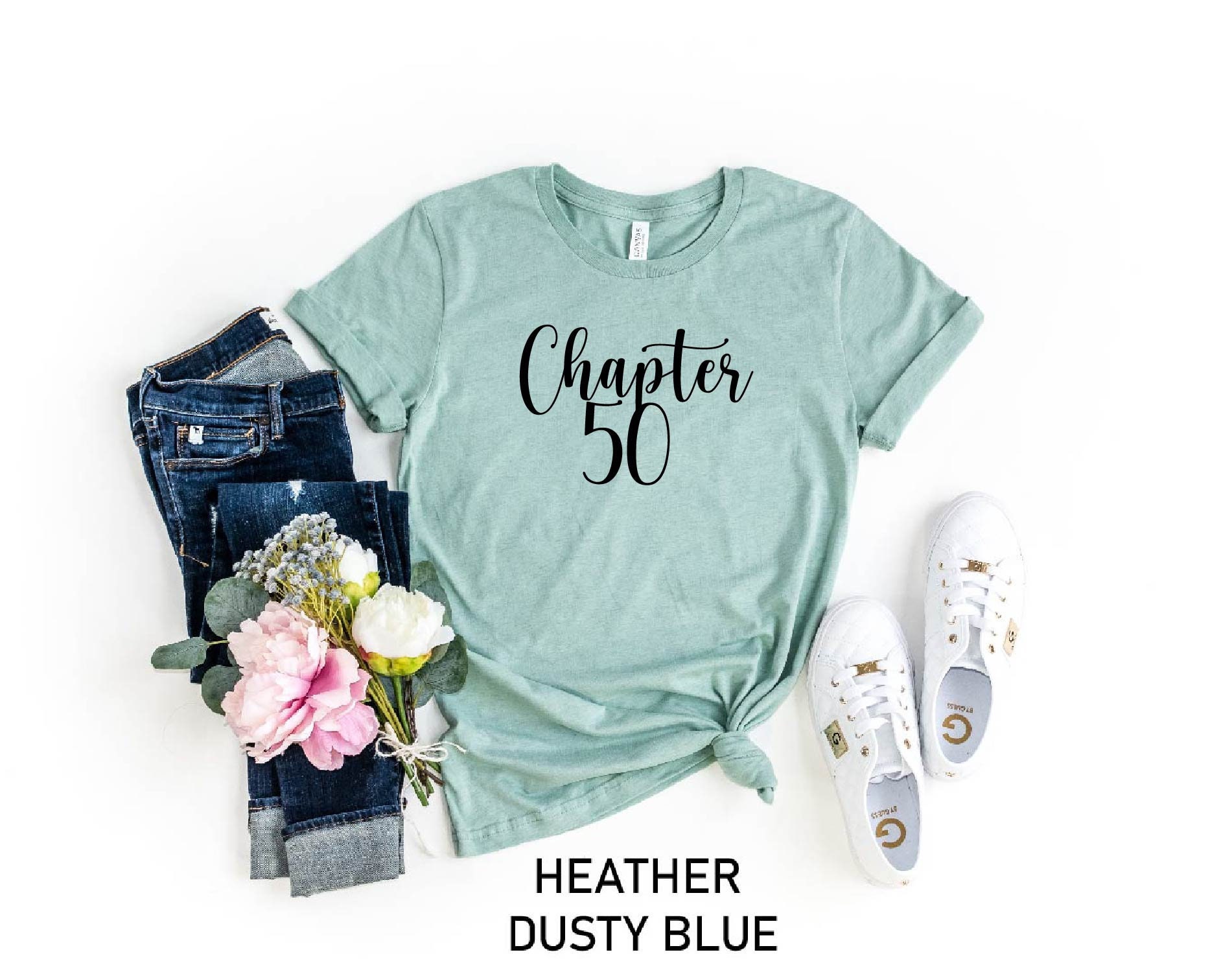Chapter Fifty Shirt 50th Birthday Shirt 50 Squad T-shirt - Etsy