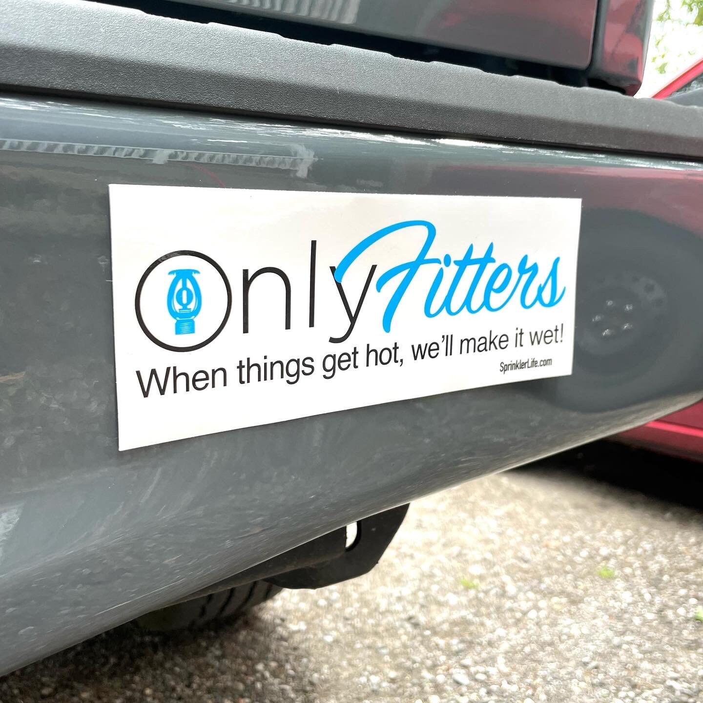Sprinkler Fitter Bumper Sticker Only Fitters Fans Dad Gift | Etsy