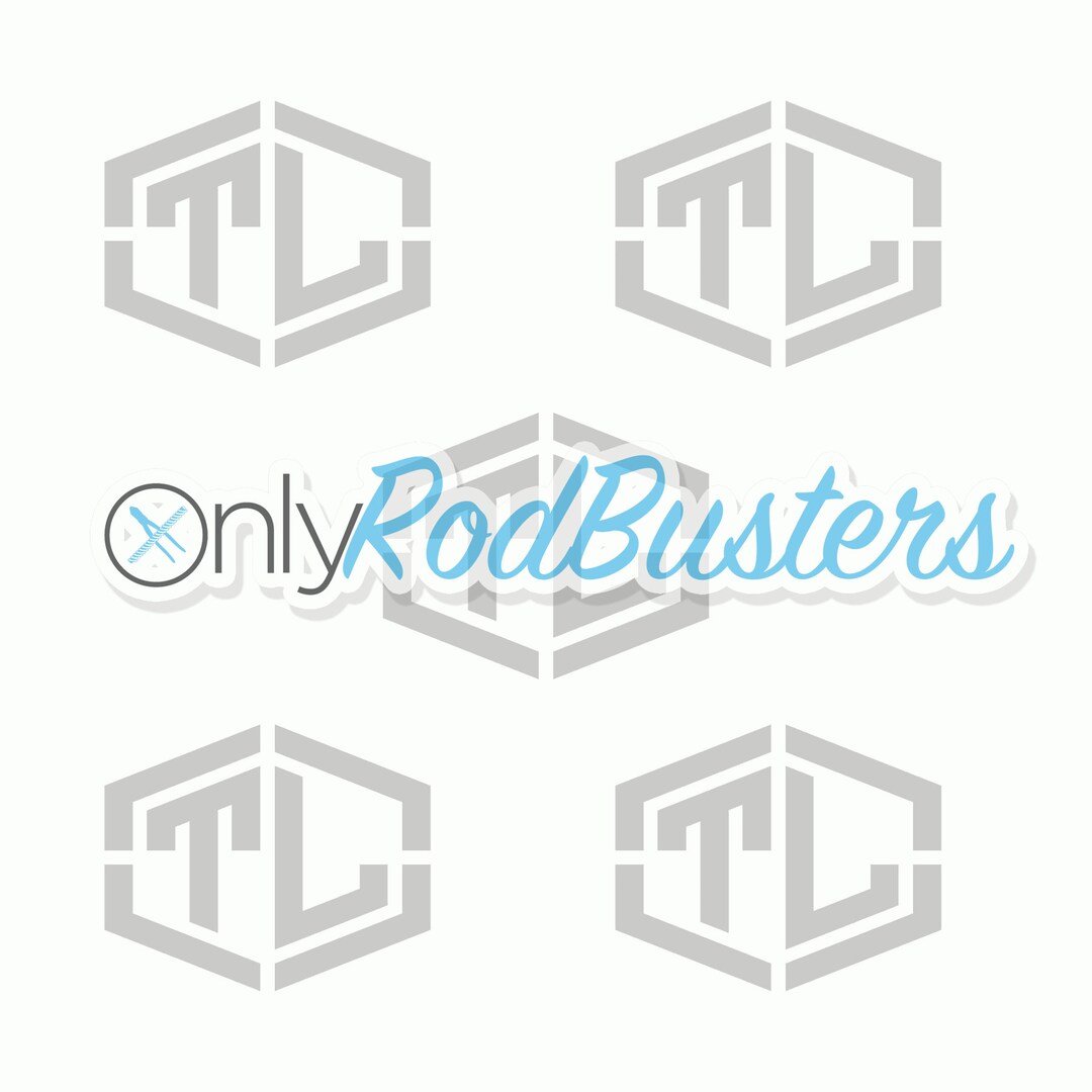 Only Rodbusters Hard Hat Sticker | Dad Gift Decal - Etsy