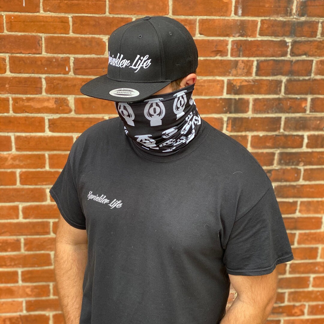 Sprinkler Head Neck Gaiter Mask Sprinkler Fitter - Etsy